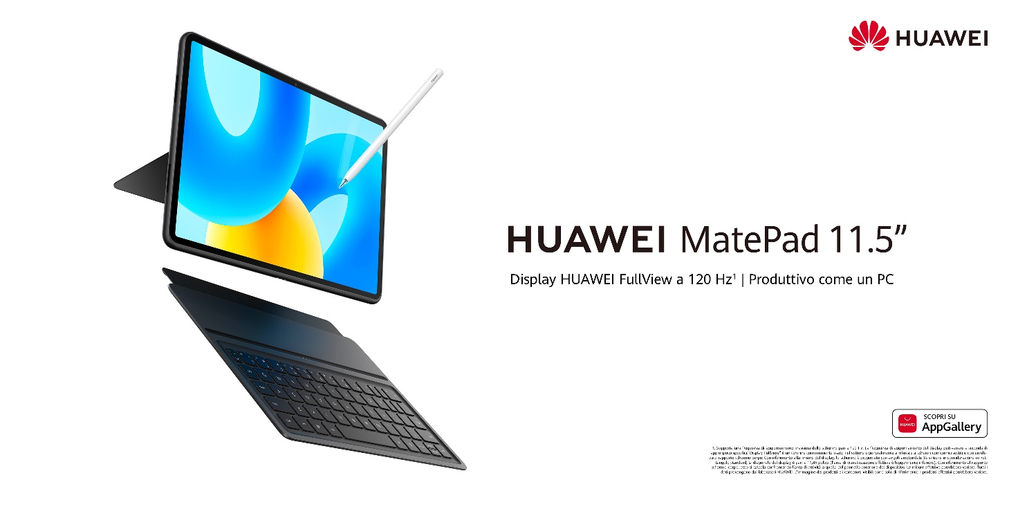 HUAWEI: Presentato il nuovo HUAWEI MatePad 11,5" - Nerdgate