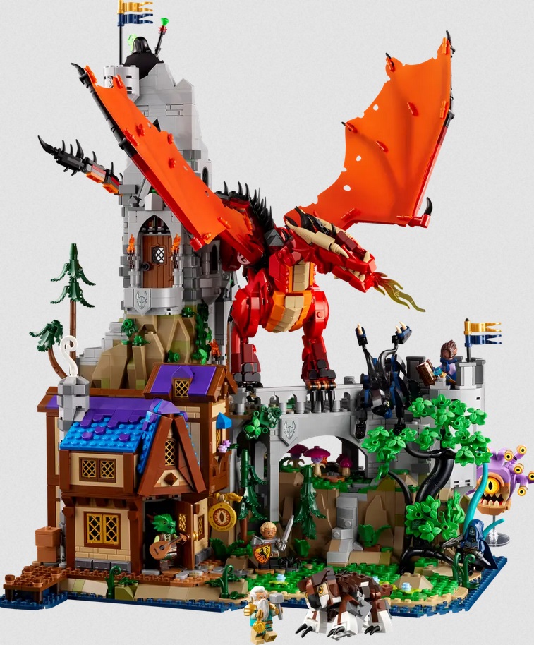 Set Lego DUNGEONS & DRAGONS: Red Dragon’s Tale